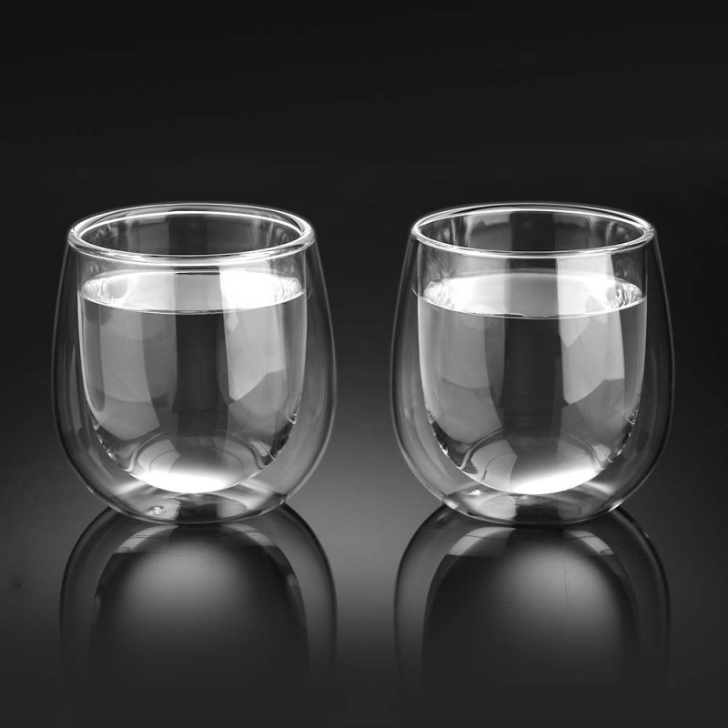 Lot de 2 Verres double paroi 350ml - Sunday